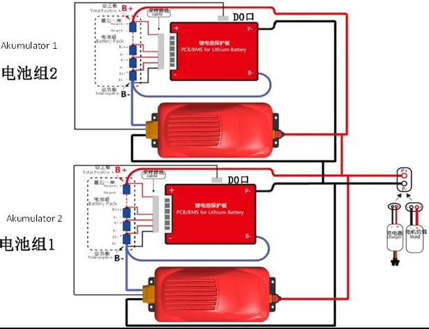 BMS 16S 15A Daly Parallel module | OnVOLT - komponenty - magazyny energii - BMS - balansery ...